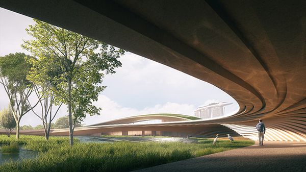 Winner of the Founders' Memorial International Architectural Design ...